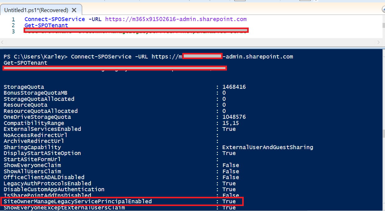 Question on "SharePoint site collection admins can't register apps or update permissions ...