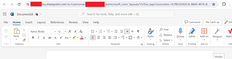 Word view in Sharepoint how to change it? - Microsoft Q&A