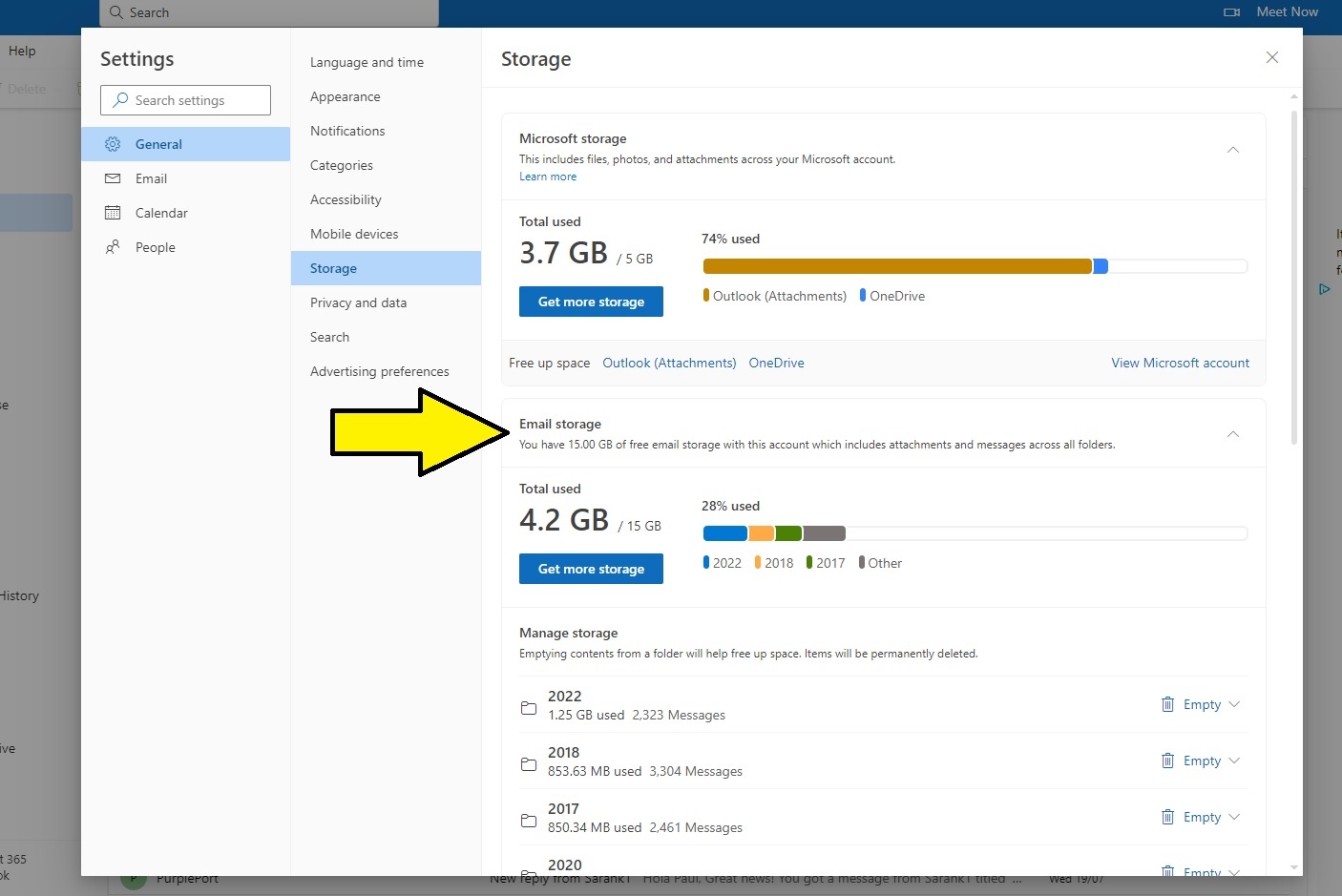I can't delete attachments in Outlook, is there a solution? - Microsoft Q&A