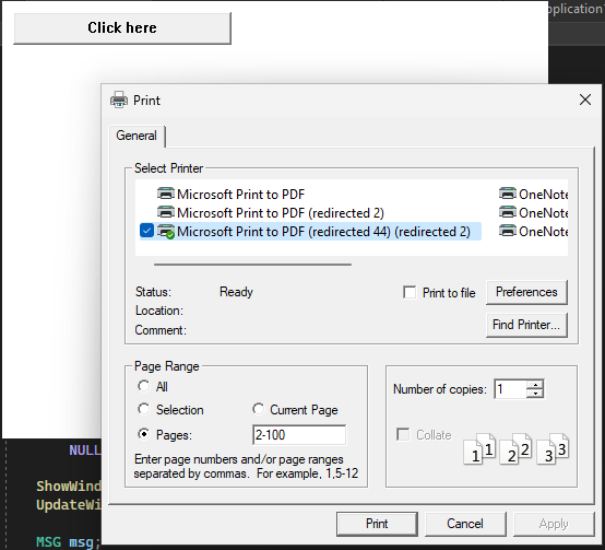 How to programmatically force use of the old print dialog in Windows 11 22H2 - Microsoft Q&A
