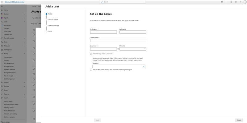 how to add a new user to my business - Microsoft Q&A