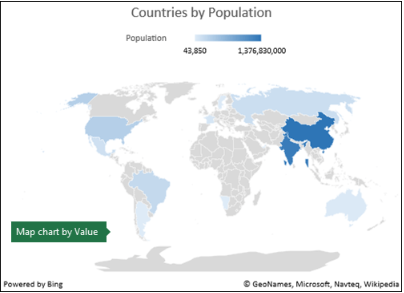 Create a Map Chart - Microsoft Q&A