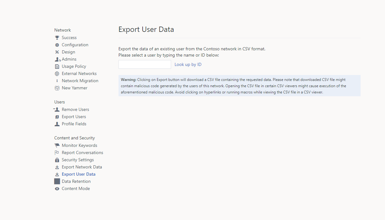 Transfer Yammer Profile, Groups & Private Messages - Microsoft Q&A