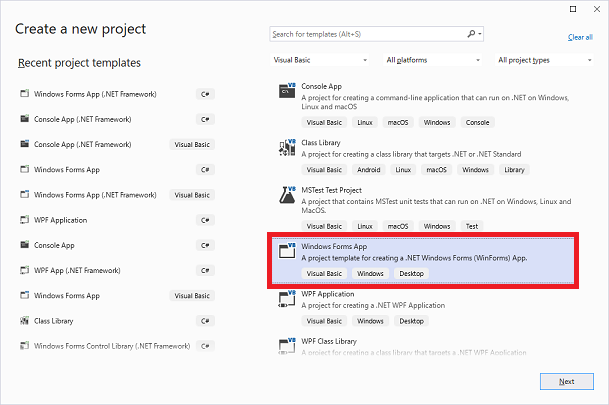 How to do the application show its form when it´s running? - Microsoft Q&A