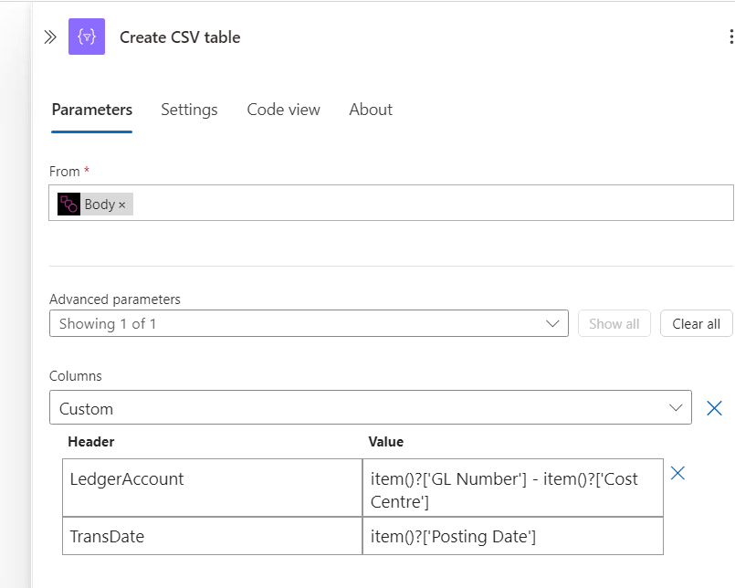 Step To Transform Column Data In Csv Using Logic App Microsoft Qanda