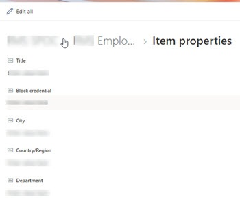 SharePoint list only showing DispForm.aspx.aspx results - Microsoft Q&A
