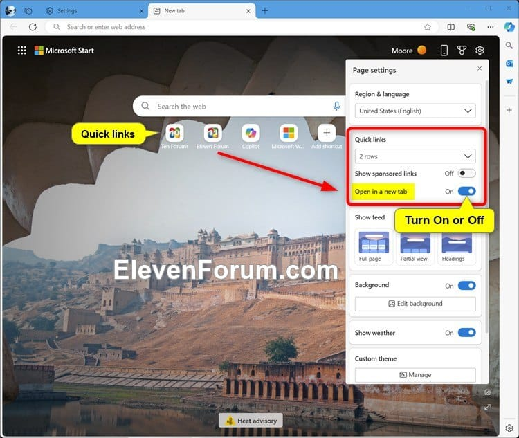 How to stop MS Edge from opening new tabs whenever a link is clicked? - Microsoft Q&A