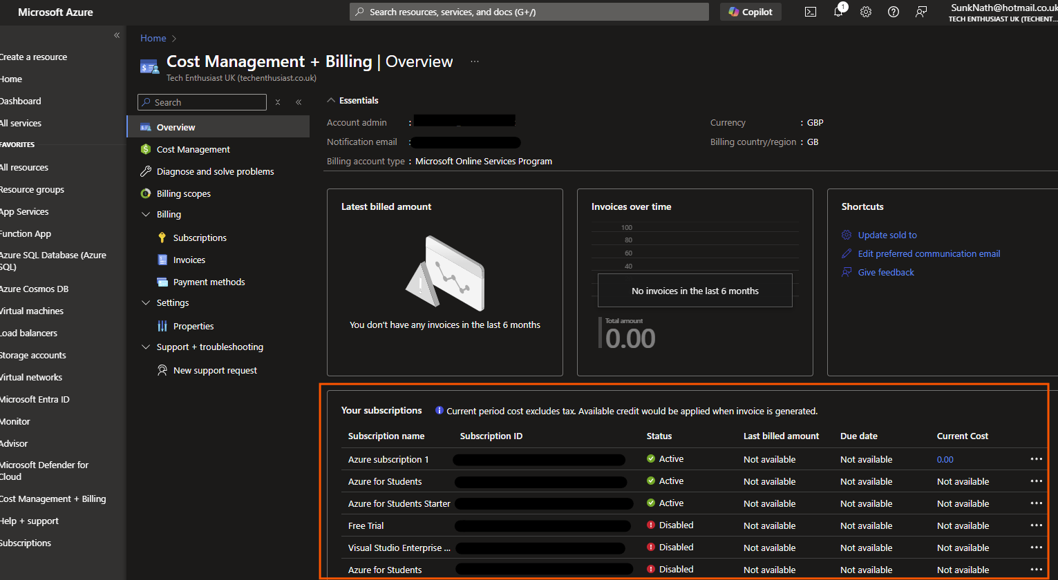 How to cancel my links to Azure? - Microsoft Q&A