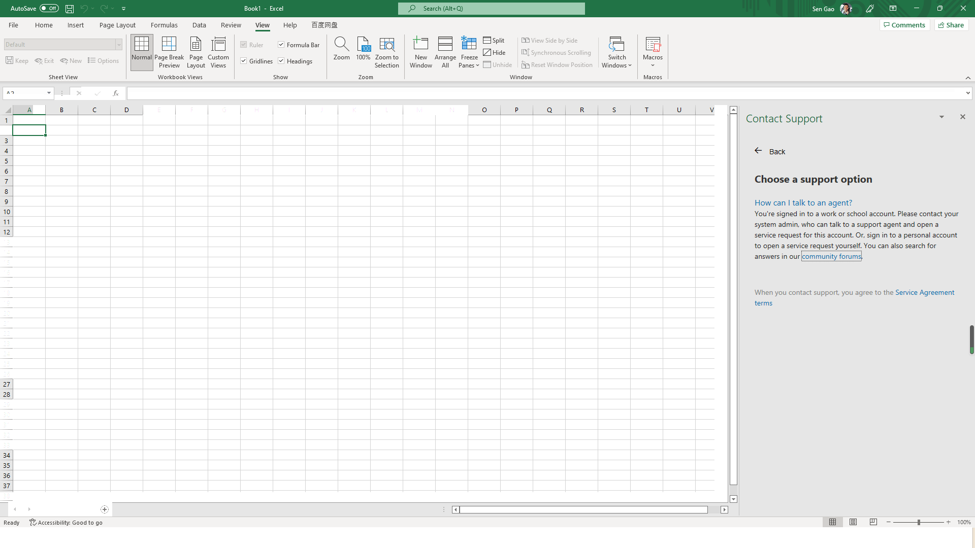 Office 365 excel display error - Microsoft Q&A