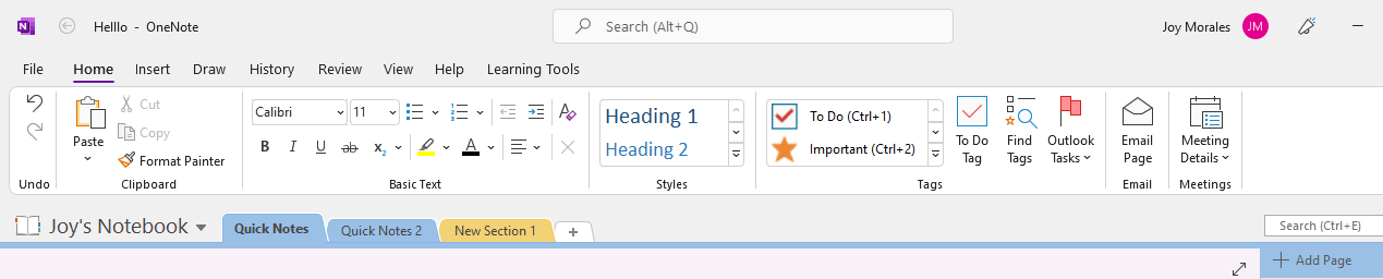 One Note Immersive Reader greyed out - Microsoft Q&A