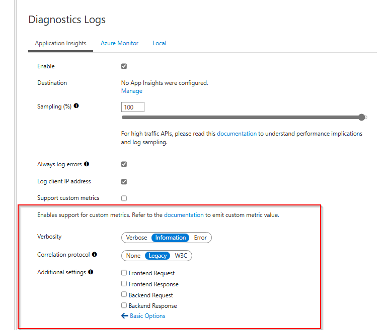 How Can I Link Api Calls Made Through The Apim To My Backend Webapp Errors Microsoft Qanda