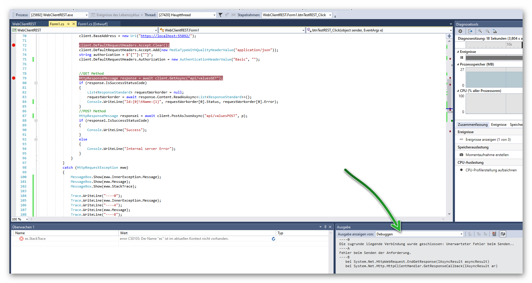 REST - HttpClient - Server, C#, Practical example - Microsoft Q&A