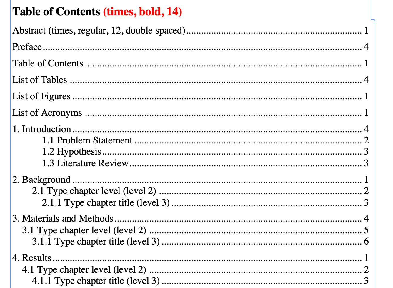 Unlink table of content entry style from entry itself - Microsoft Q&A