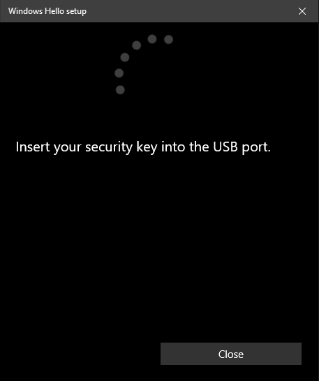 Security key doesnt recognize my usb drive - Microsoft Q&A