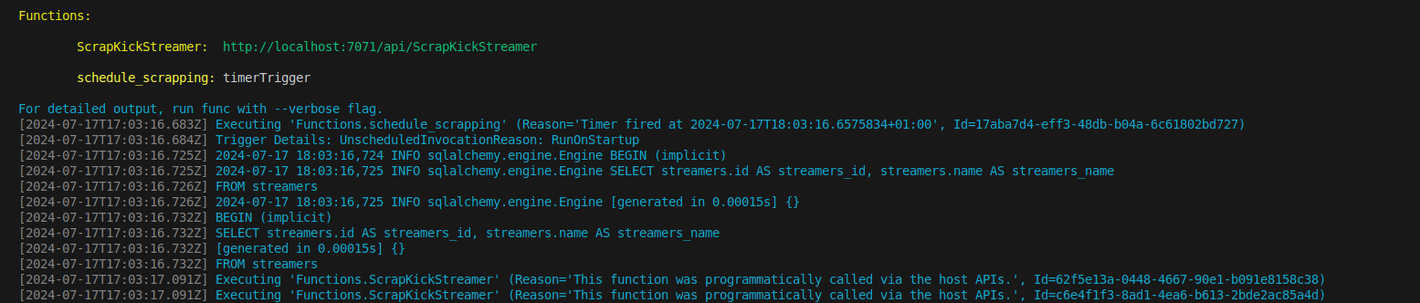 2 Functions In Azure Function App Works In Local But Not When Deployed
