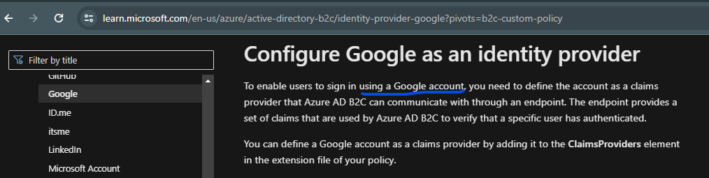 We encountered an 'invalid_grant' error connecting to the identity ...