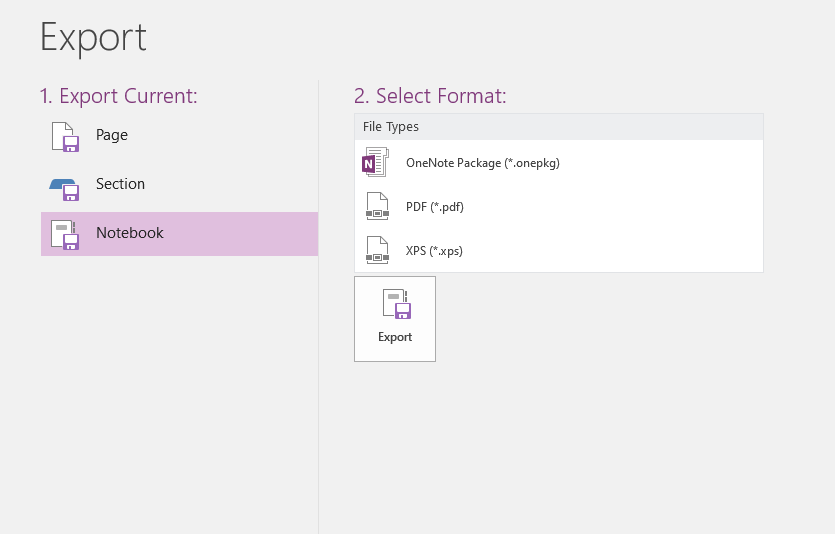 Exporting & Importing OneNote Notebooks - Microsoft Q&A