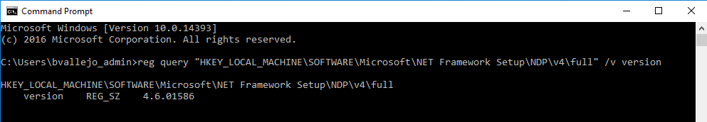.NET Framework 4.7.2 or a later update is already installed on this ...