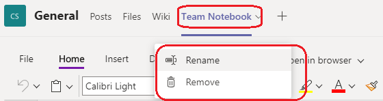 Microsoft TEAMS Staff Notebook - Microsoft Q&A