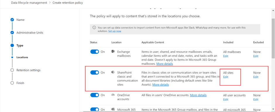 SharePoint Online Retention Policy - Microsoft Q&A