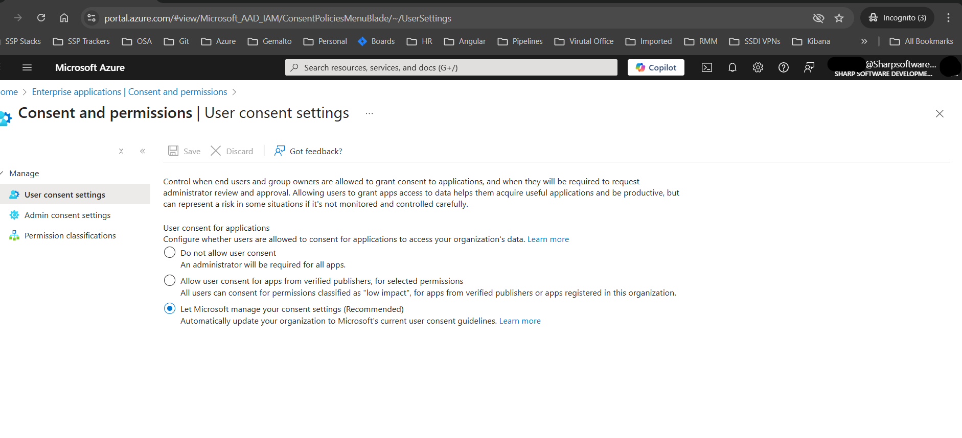 How to fix Consent and Permissions issues? - Microsoft Q&A