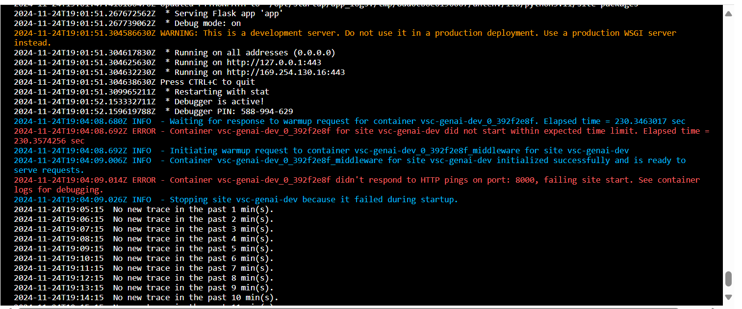 Azure Web App Failing - Microsoft Q&A Azure Web App Failing - Microsoft Q&A