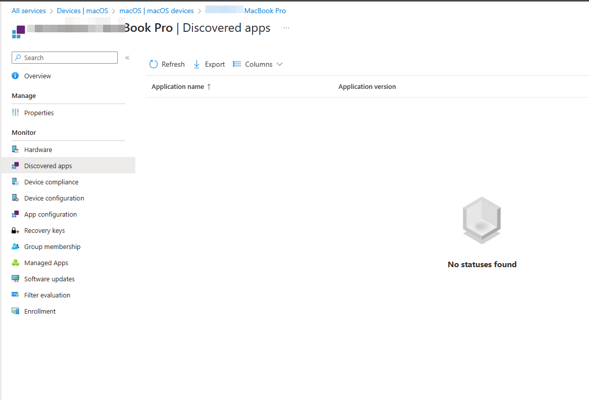 I don't see a list of installed apps for macOS or how check if application installed - Microsoft Q&A