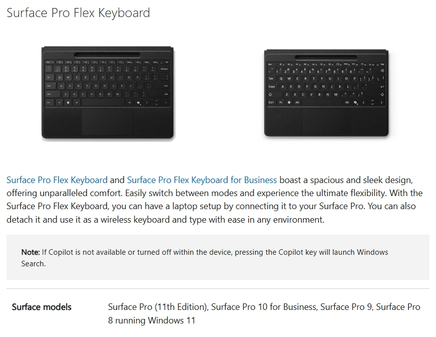 Surface Pro Keyboard - Microsoft Q&A