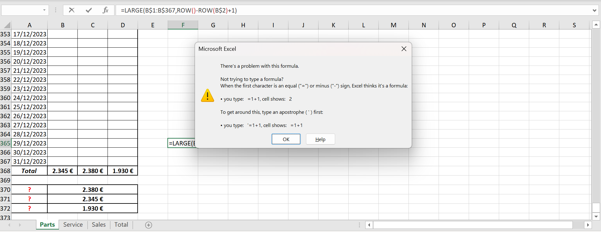 Excel formula to auto-fill names based by their prices - Microsoft Q&A