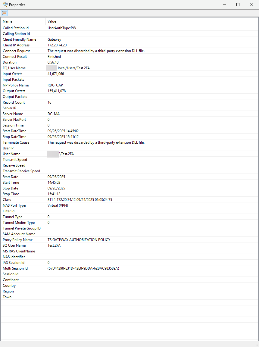Integration of RDG with AzureMFA NPS extention and Entra ID - Microsoft Q&A