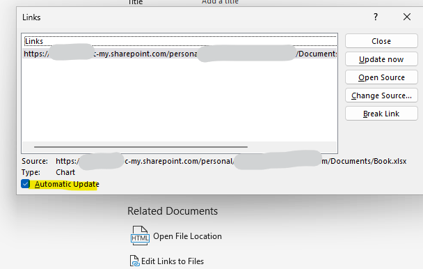 PowerPoint Does Not Update Linked Excel Charts - Microsoft Q&A