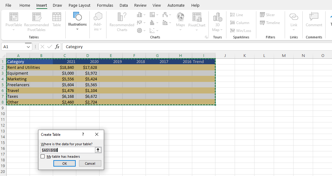 how do I find Table Tools Design - Microsoft Q&A