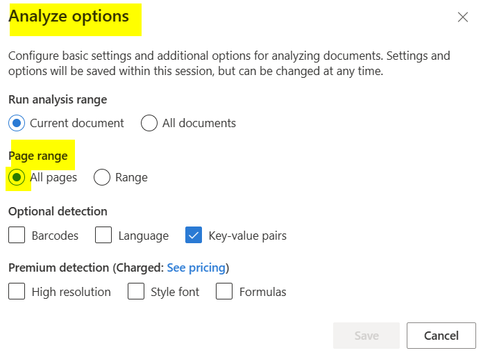Issue Document Intelligence Studio Prebuilt models (Invoice) - Microsoft Q&A
