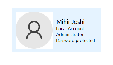 Windows shows Local Account in Control Panel but Microsoft Account in ...