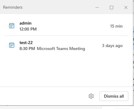 New Outlook Reminders - Microsoft Q&A
