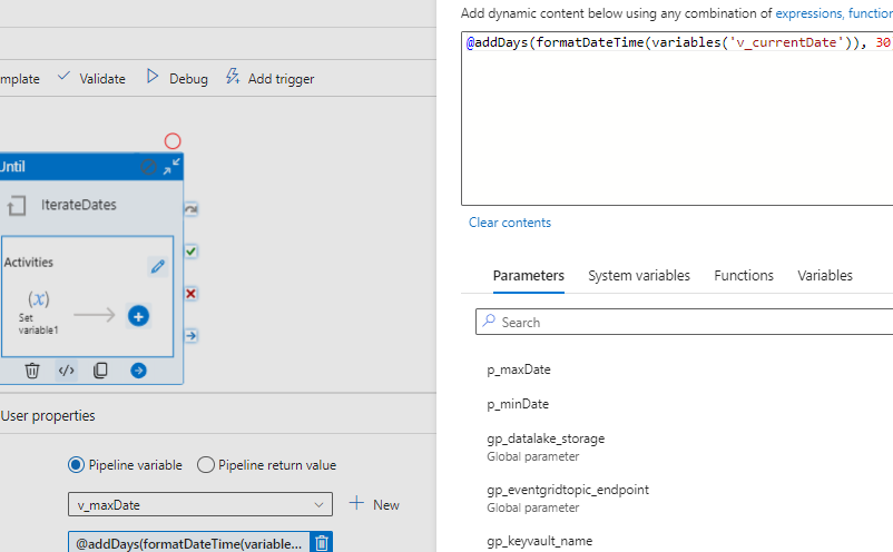 how to loop increment of 30 days... - Microsoft Q&A