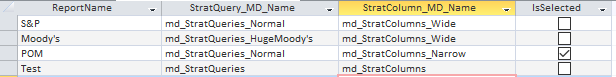 Form that displays a table and tags one row - Microsoft Q&A