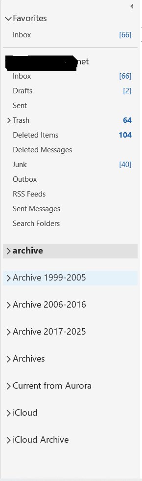 Importing Missing Emails from Archive.Pst file in Outlook into Outlook ...