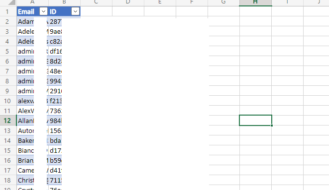 Using Power Apps to create a flow to pull employee details using a excel list - Microsoft Q&A