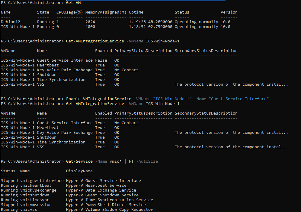 Need Help Configuring Monitoring for HA Hyper-V VMs (Debian 12 Guest OS) in Failover Cluster ...