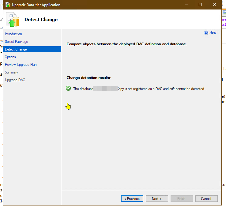 Error of Dacpac deployment via SSMS failed: Cannot alter the role db_owner - Microsoft Q&A