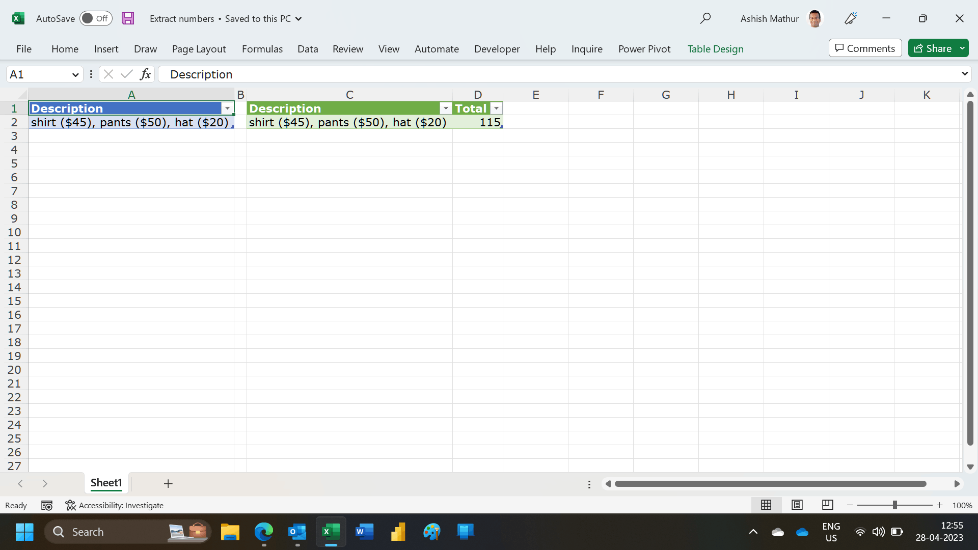 How To Sum All Numbers Found Within A Text Cell In Excel Microsoft Qanda
