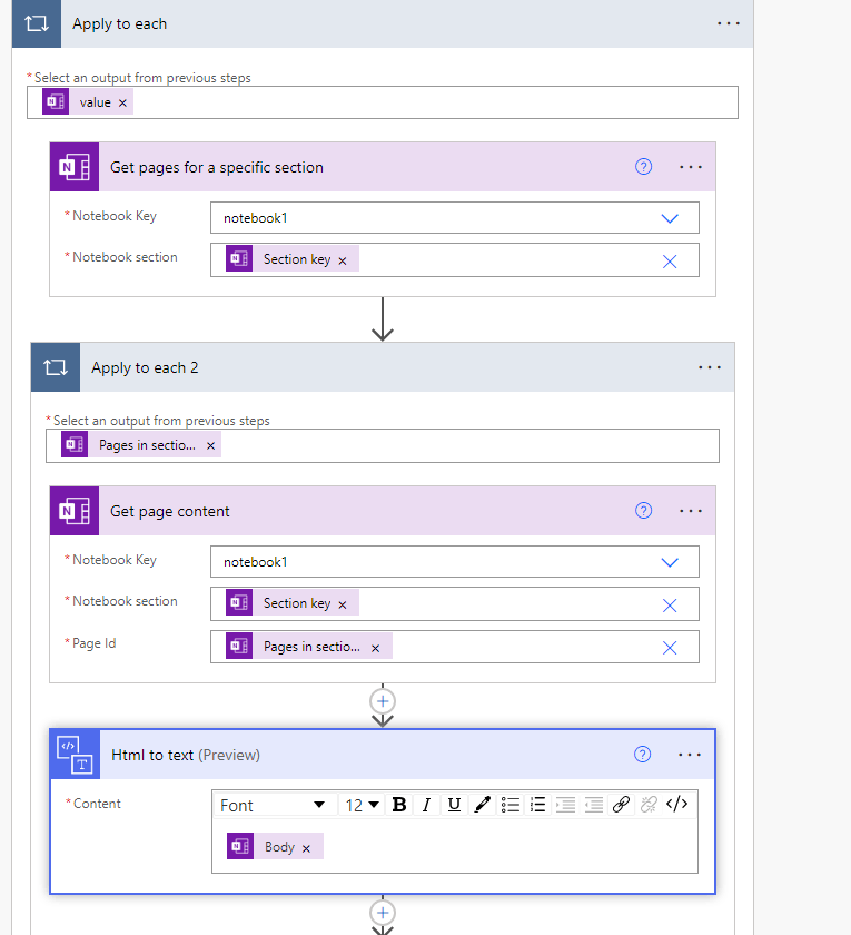 Power Automate- How to find OneNote page using dynamic content and then update - Microsoft Q&A