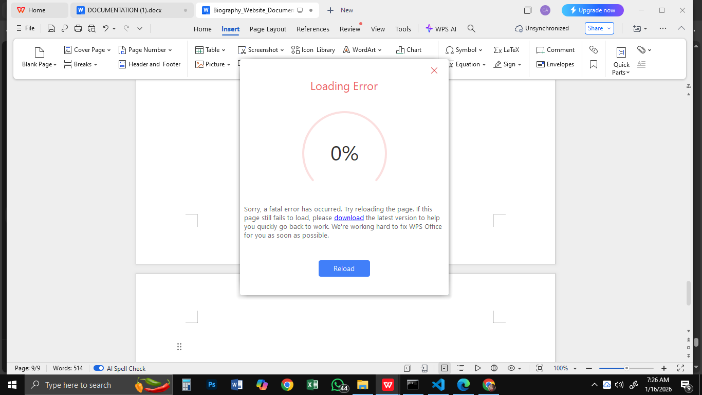 why i am not working ms word - Microsoft Q&A