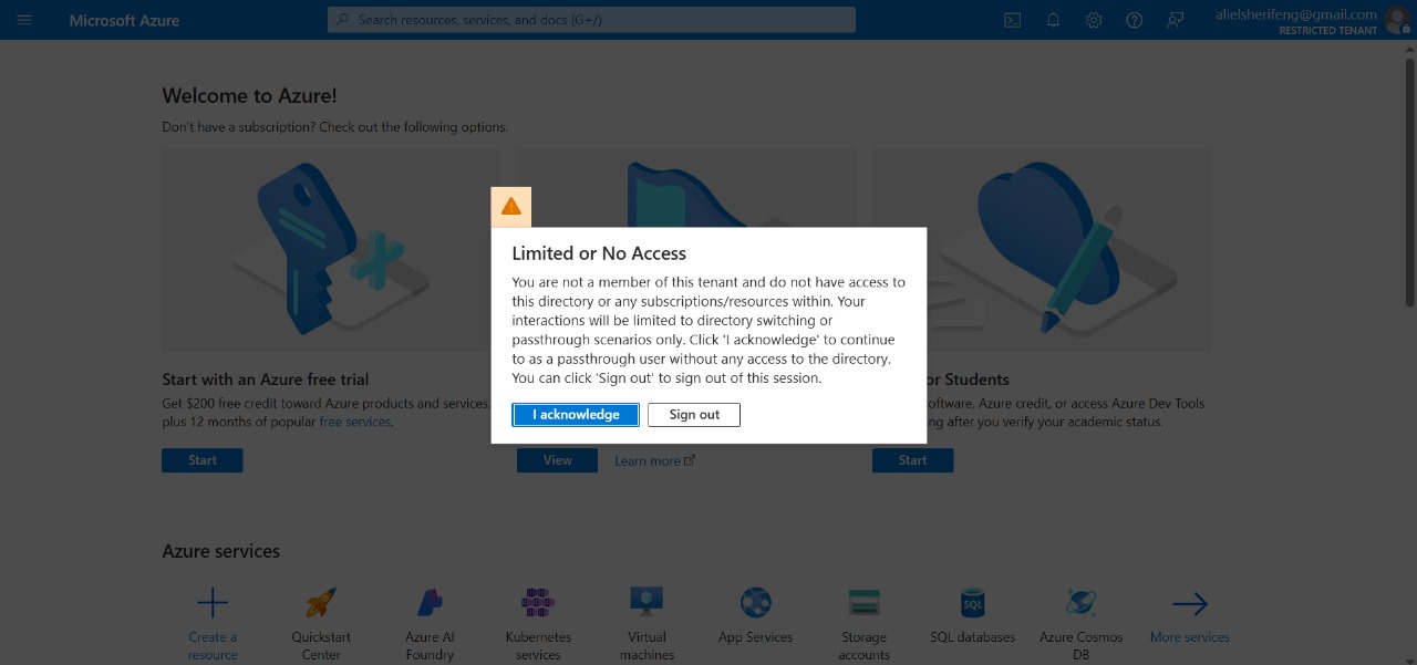 New MCT with no Azure monthly subscription - Microsoft Q&A