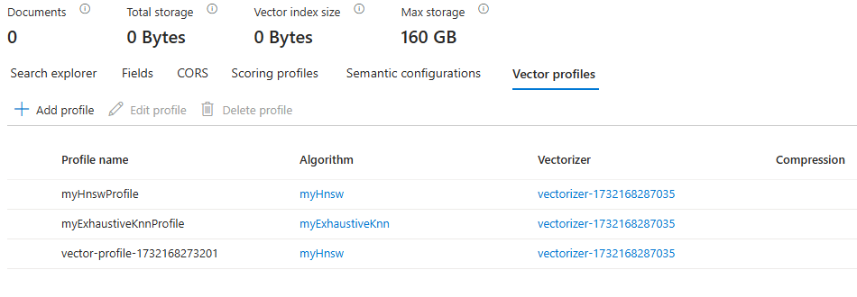 Unable to Enable Vector Search in Azure OpenAI Chat Playground for Azure AI Search Data Source ...