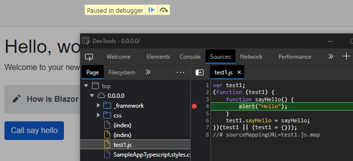 Debugging TypeScript in MAUI Blazor app possible? - Microsoft Q&A Debugging TypeScript in MAUI Blazor app possible? - Microsoft Q&A