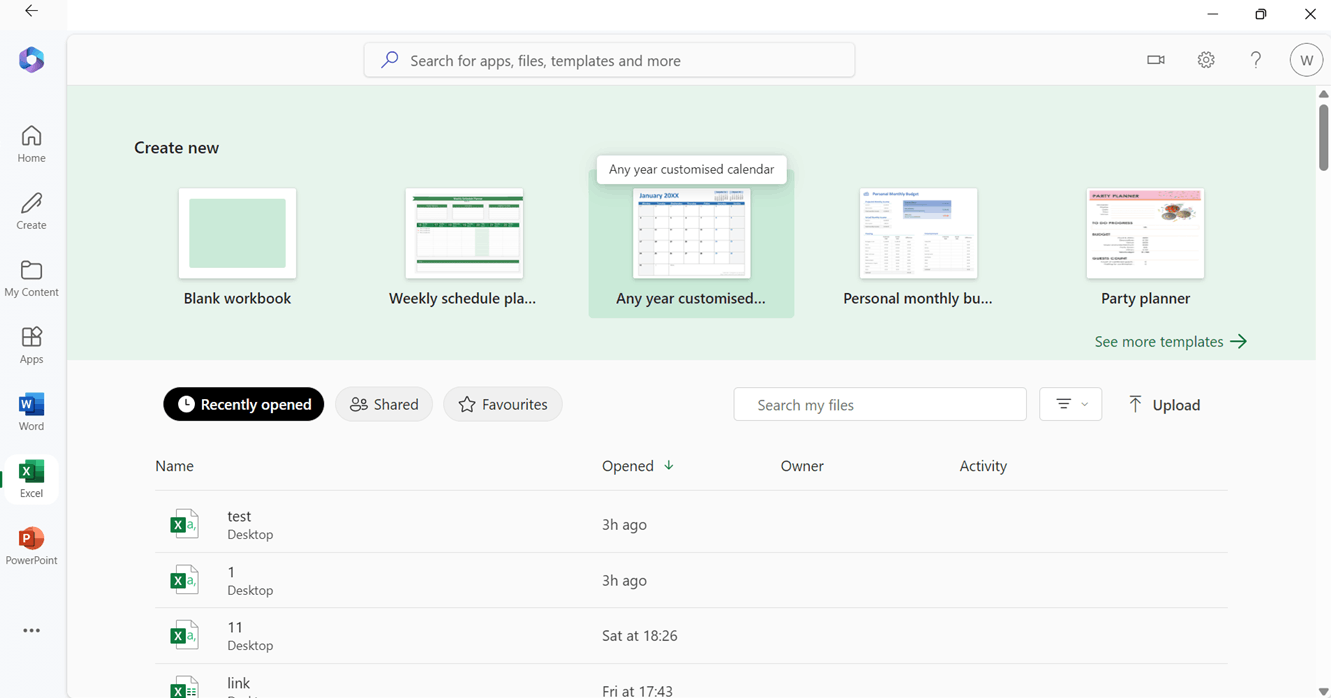 Microsoft 365 Recently opened files - Microsoft Q&A