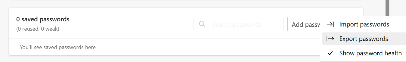 windows password for microsoft edge password will not accept my password - Microsoft Q&A