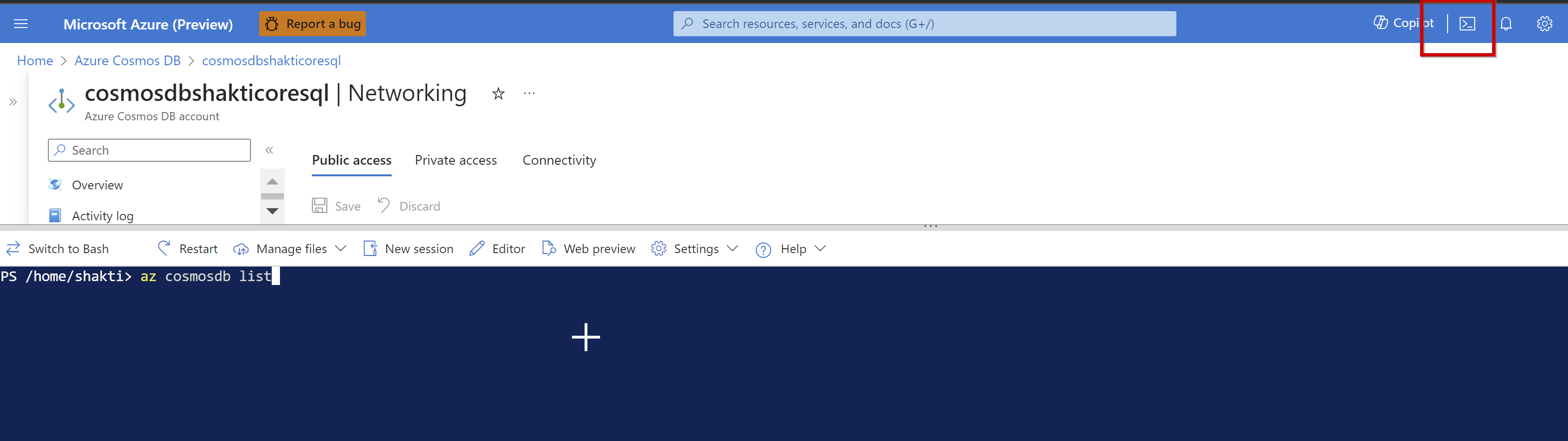 Why does updating the firewall IP configuration in Azure Cosmos DB result in slow performance ...